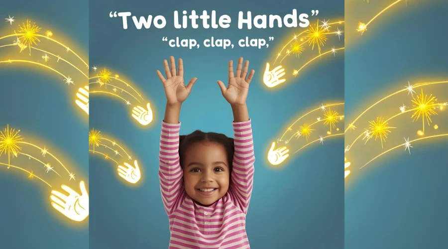 Two Little Hands To Clap, Clap, Clap - KiddyRhymes